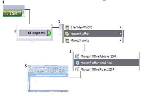 COMO ENTRAR A MICROSOFT WORD :: TUTORIAL DE MICROSOFT WORD